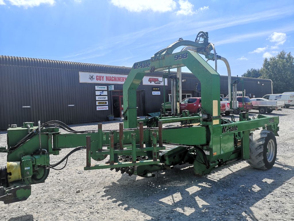 McHale 998 Square bale wrapper from Guy Machinery