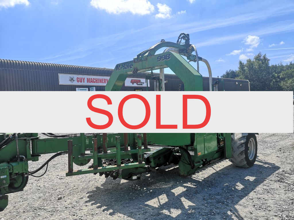McHale 998 Square bale wrapper from Guy Machinery